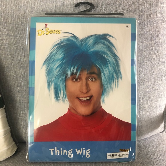 Accessories | Dr Seuss Thing Wig | Poshmark